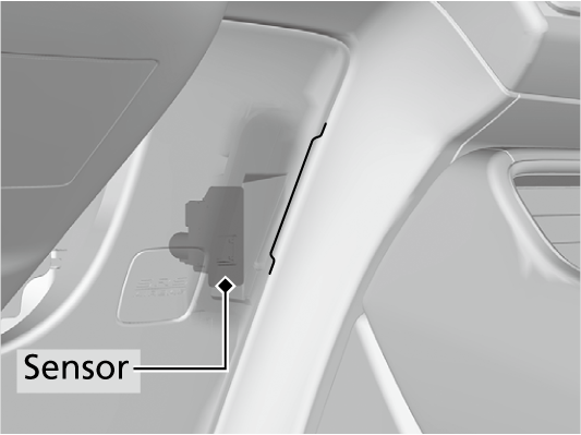 Automatic Climate Control Sensors | CR-V 2023 | Honda