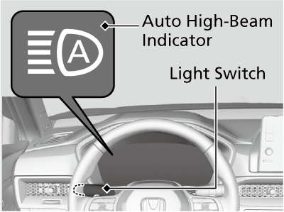 Auto High-Beam | CR-V Hybrid 2025 | Honda Owners Manual