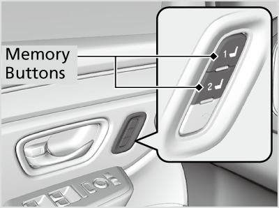 Driving Position Memory System* | PILOT 2025 | Honda